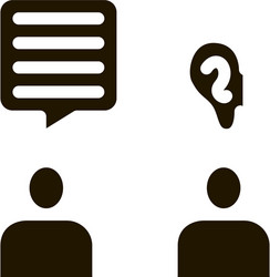 Listen Speak Vector Images (over 8,600)