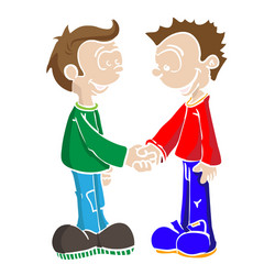 Brother Hand Shake Vector Images (62)
