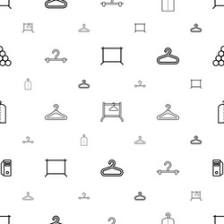 Rack icons pattern seamless white background Vector Image