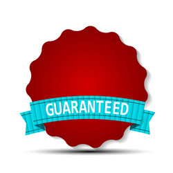 Red sign label template Royalty Free Vector Image