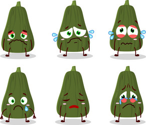 Wink butternut squash character cartoon Royalty Free Vector