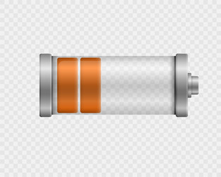 Battery Icon with Yellow Charge Indicator Vector Images (over 670)