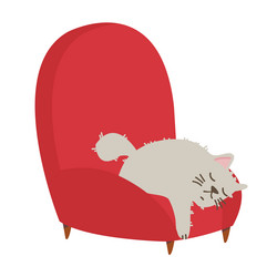 Cat Sleep Cartoon Vector Images (over 6,900)