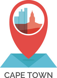 Cape Town Map Silhouette Vector Images (over 570)