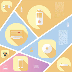 Complete set banners and ribbons Royalty Free Vector Image