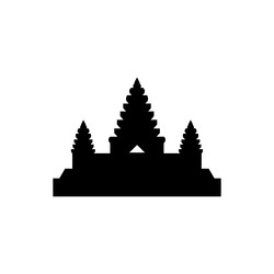 Angkor wat icon Royalty Free Vector Image - VectorStock