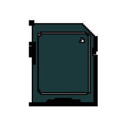 Pictogram memory card game pixel art Royalty Free Vector