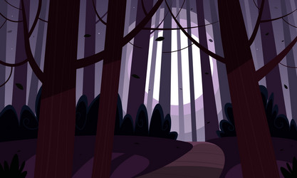 Futuristic night city Royalty Free Vector Image