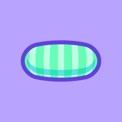 Groovy font hippie type retro funky alphabet Vector Image