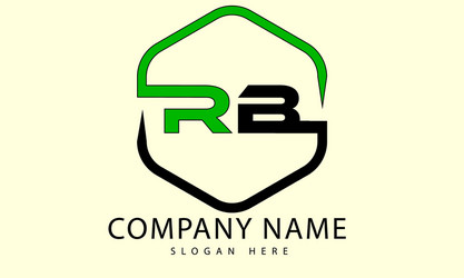 Rb logo Royalty Free Vector Image - VectorStock