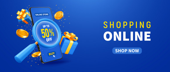 Online Shopping Banner Vector Images (over 68,000)