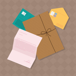 Post Letter Vector Images (over 89,000)