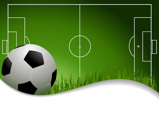 Soccer football academy sport poster Royalty Free Vector