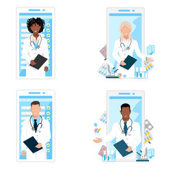Doctor free Royalty Free Vector Image - VectorStock