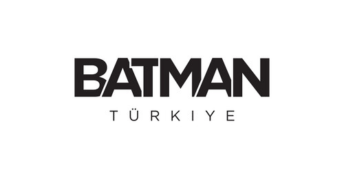 Batman in the turkey emblem design features Vector Image