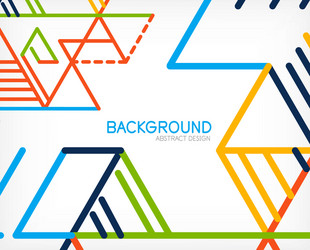 Background color abstract overlapping lines Vector Image