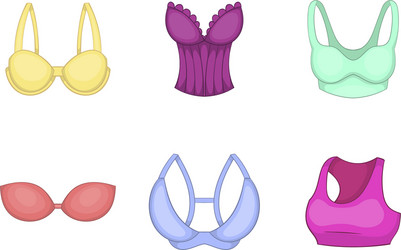 Bra Cartoon Brassiere Vector Images (over 370)