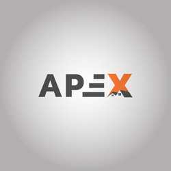 Letter apex real estate logo template idea Vector Image