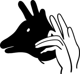 Hand Shadows Wolf Vector Images (70)