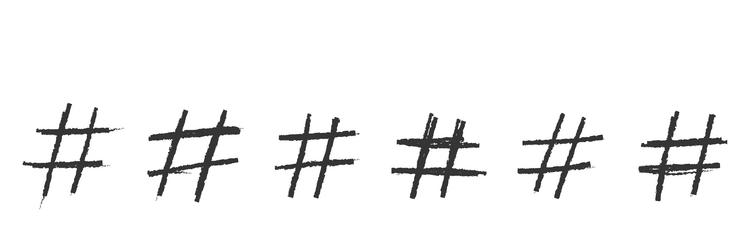 Hashtag Doodle Vector Images (over 710)