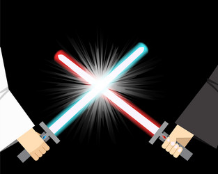 Light effect white spark burst star shining Vector Image