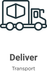 Deliver Icon Vector Images (over 93,000)