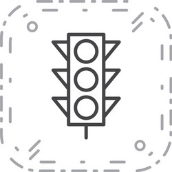 Light signals icon Royalty Free Vector Image - VectorStock