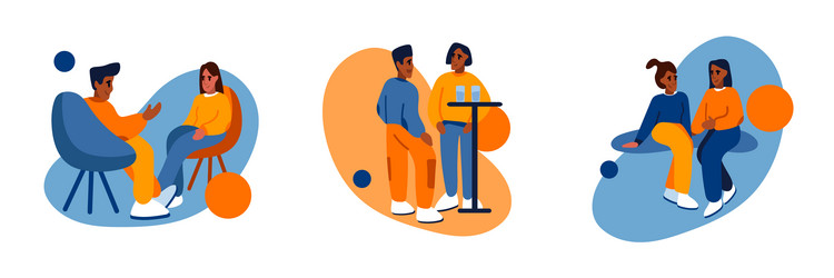 Coffee Meeting Vector Images (over 8,700)