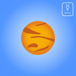 Mercury Emoji Astrologie Vector Images (37)