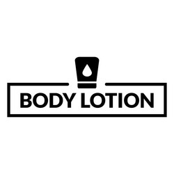 Bathroom label lotion icon Royalty Free Vector Image