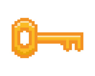 Pixel Art Key Vector Images (over 470)