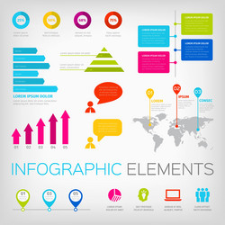 Infographic elements Royalty Free Vector Image