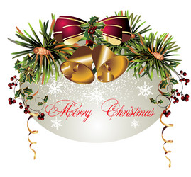 Christmas wreath Royalty Free Vector Image - VectorStock