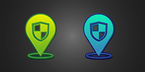 Blue Location Icon Vector Images (over 42,000)