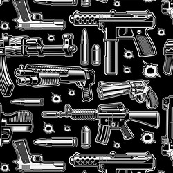 Vintage military seamless pattern Royalty Free Vector Image