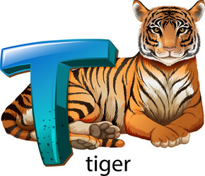 Letter T Tiger Vector Images (over 390)