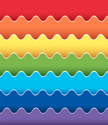 Free Rainbow Wavy Lines Vector Images (45)
