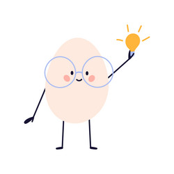 Cartoon Egghead Character Vector Images (37)