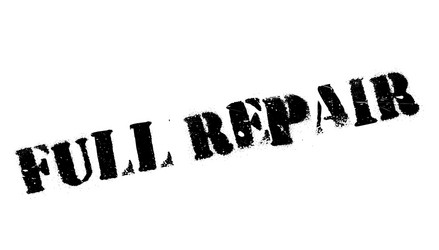 Full repair rubber stamp Royalty Free Vector Image
