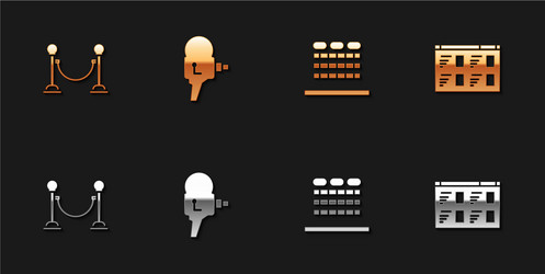 Rope Cinema Barrier Vector Images (over 1,300)