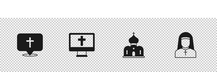 Simple Church Cross Vector Images (over 6,600)