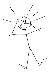 Scared Stickman Vector Images (79)