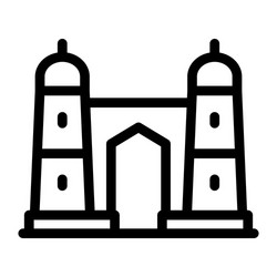 Khyber pass Royalty Free Vector Image - VectorStock