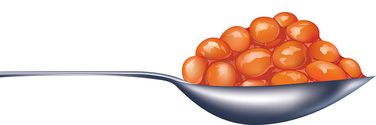 Baked beans icon Royalty Free Vector Image - VectorStock