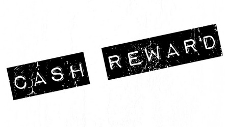 Cash reward rubber stamp Royalty Free Vector Image