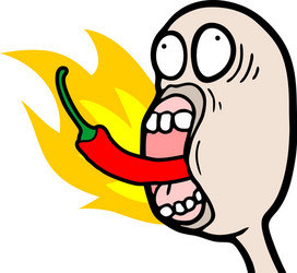 Eating Spicy Face Vector Images (over 190)