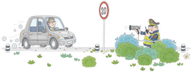 Cartoon Traffic Cop Vector Images (over 1,700)