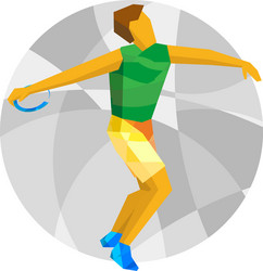 Sports Track Discus Vector Images (89)