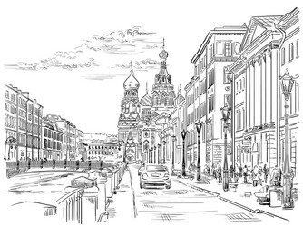 St Petersburg Landmarks Vector Images (over 560)