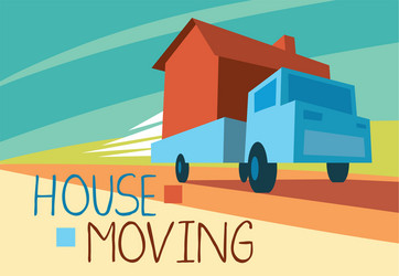 Moving home concept Royalty Free Vector Image - VectorStock